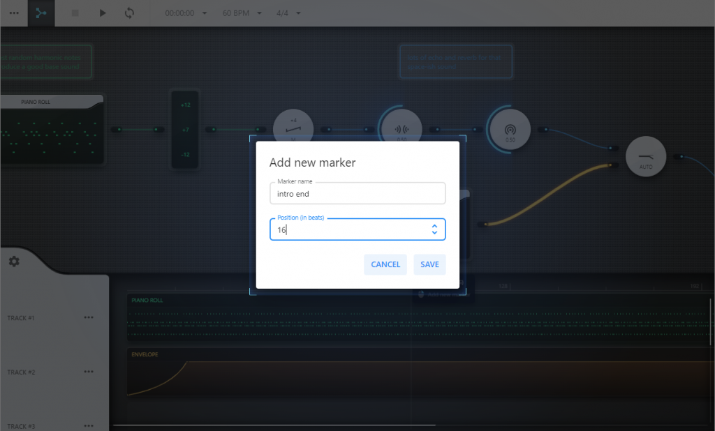 061 Update Output Device Selection Track Names Timeline Markers Audionodes