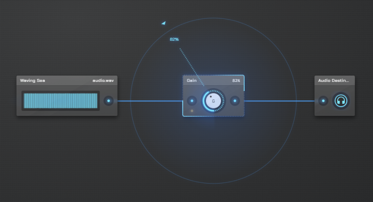 Change Volume of Audio (Online) – AudioNodes