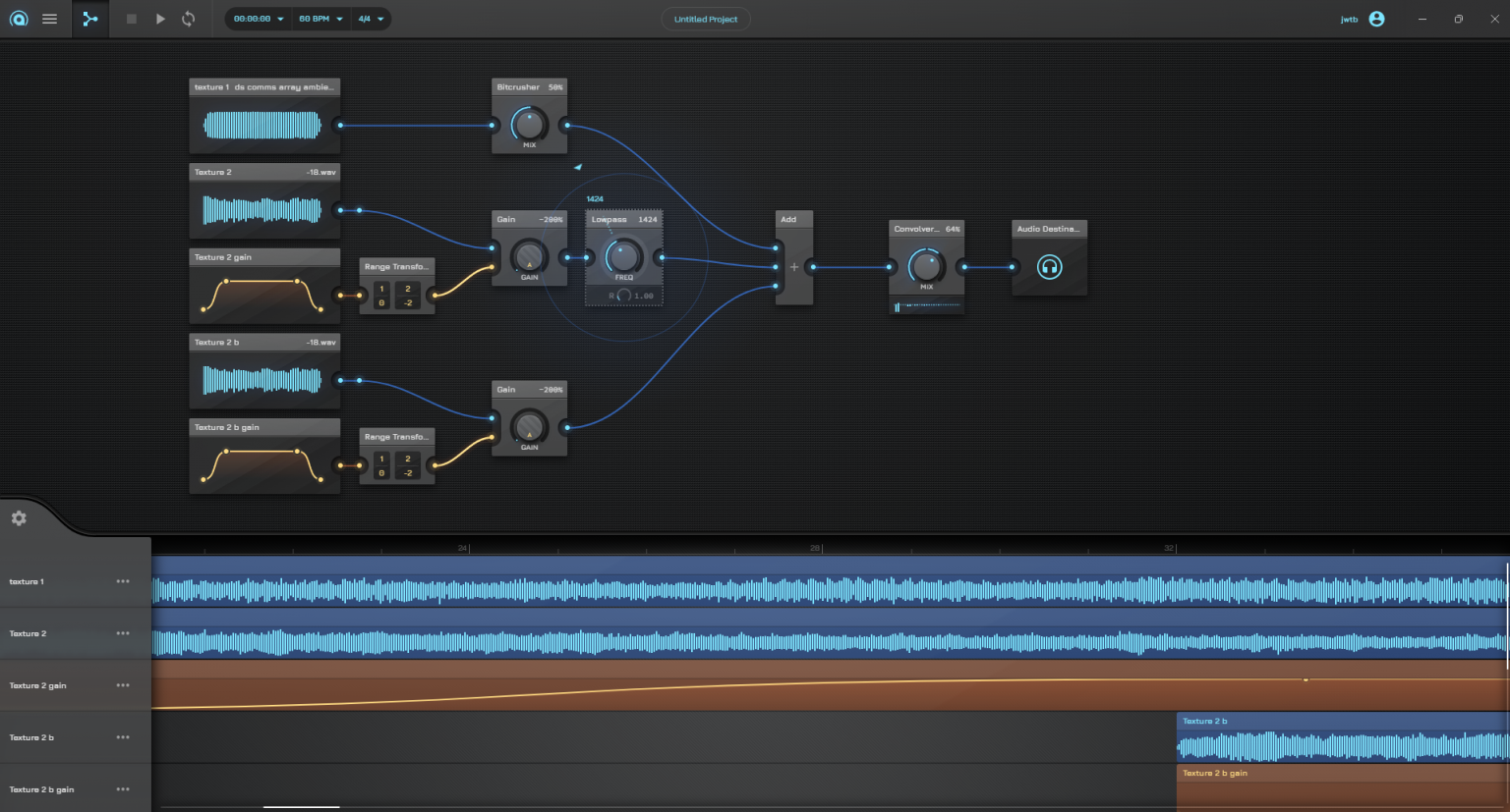 Timeline Overview – AudioNodes